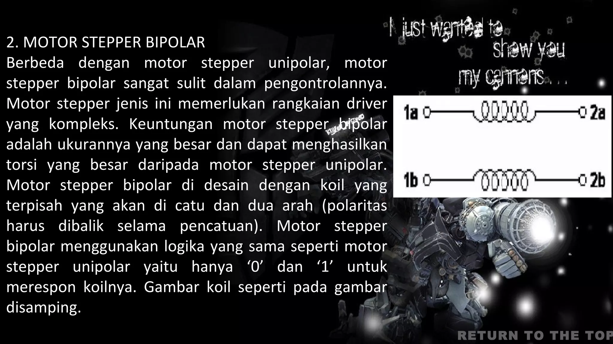 Presentasi motor-motor listrik | PPT