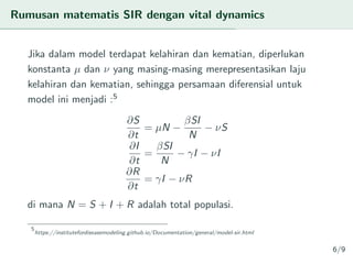 Model SIR dan SIRS | PDF