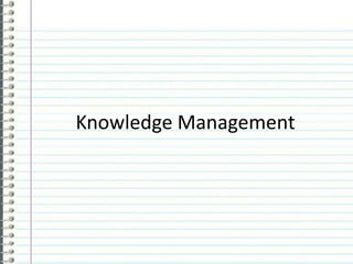 Presentasi 2 customer knowledge management (ckm) | PPTX