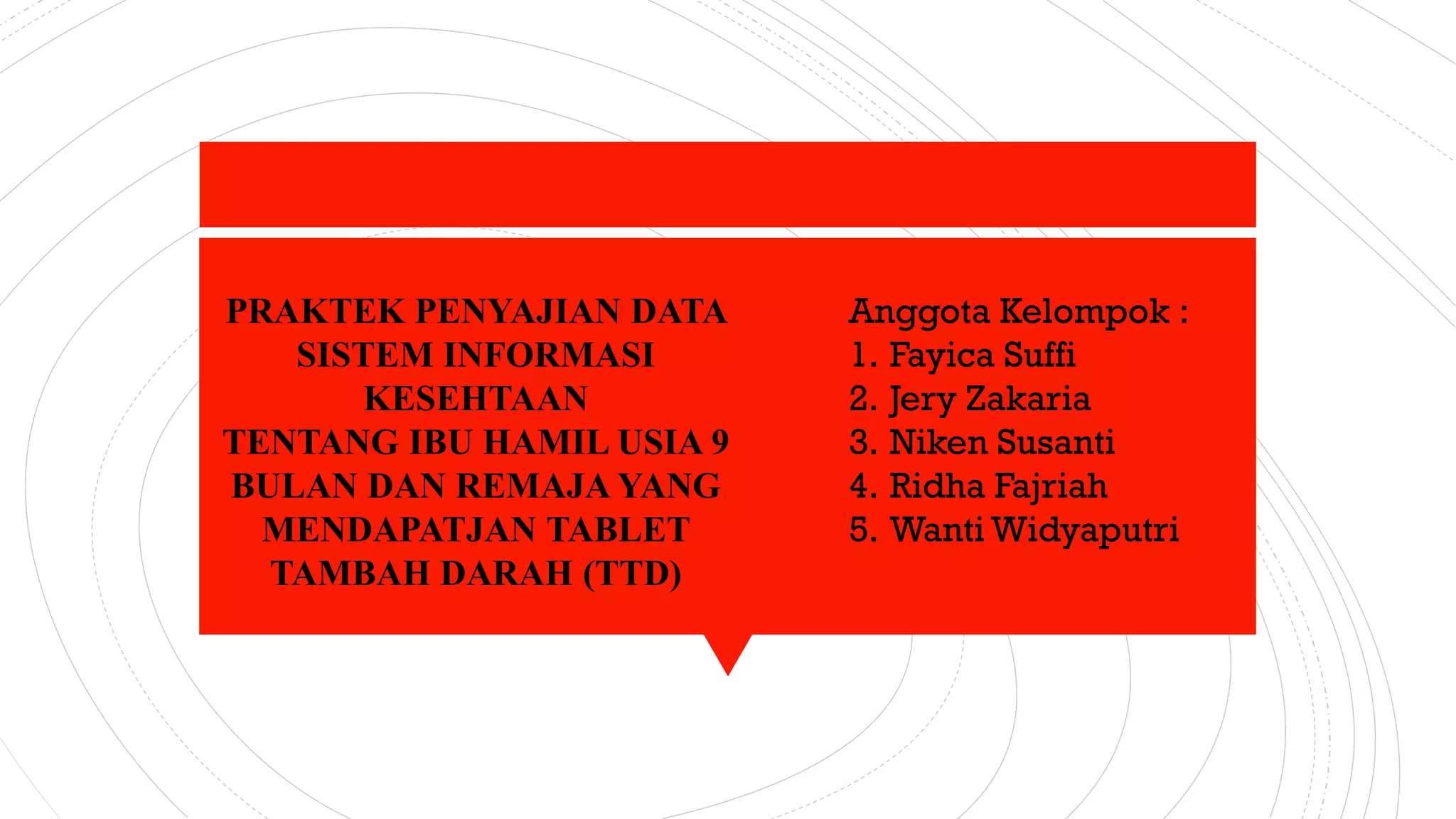 Penyajian Data SIK | PPT