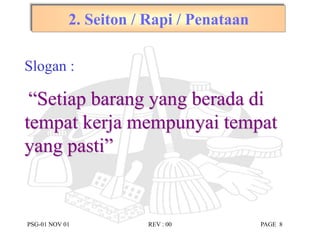 Presentasi 2 APA ITU 5 S dalam dunia Industri/ SMK | PPTX