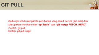 Belajar Dasar-Dasar GIT | PPT
