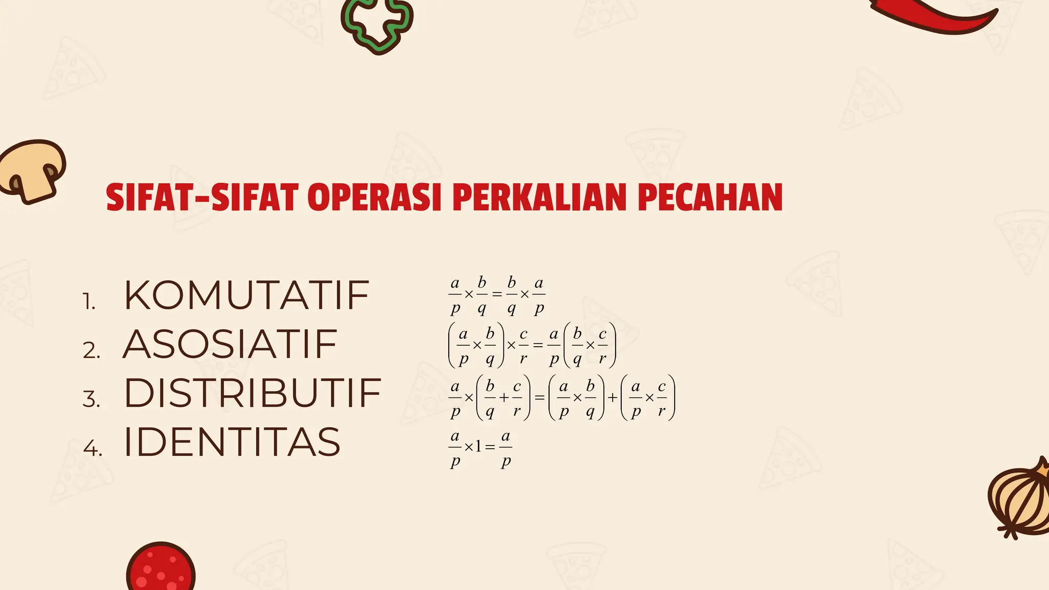 Operasi hitung pecahan | PPTX