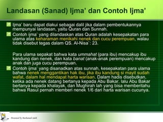 Quran sunnah ijma' qiyas | PPS