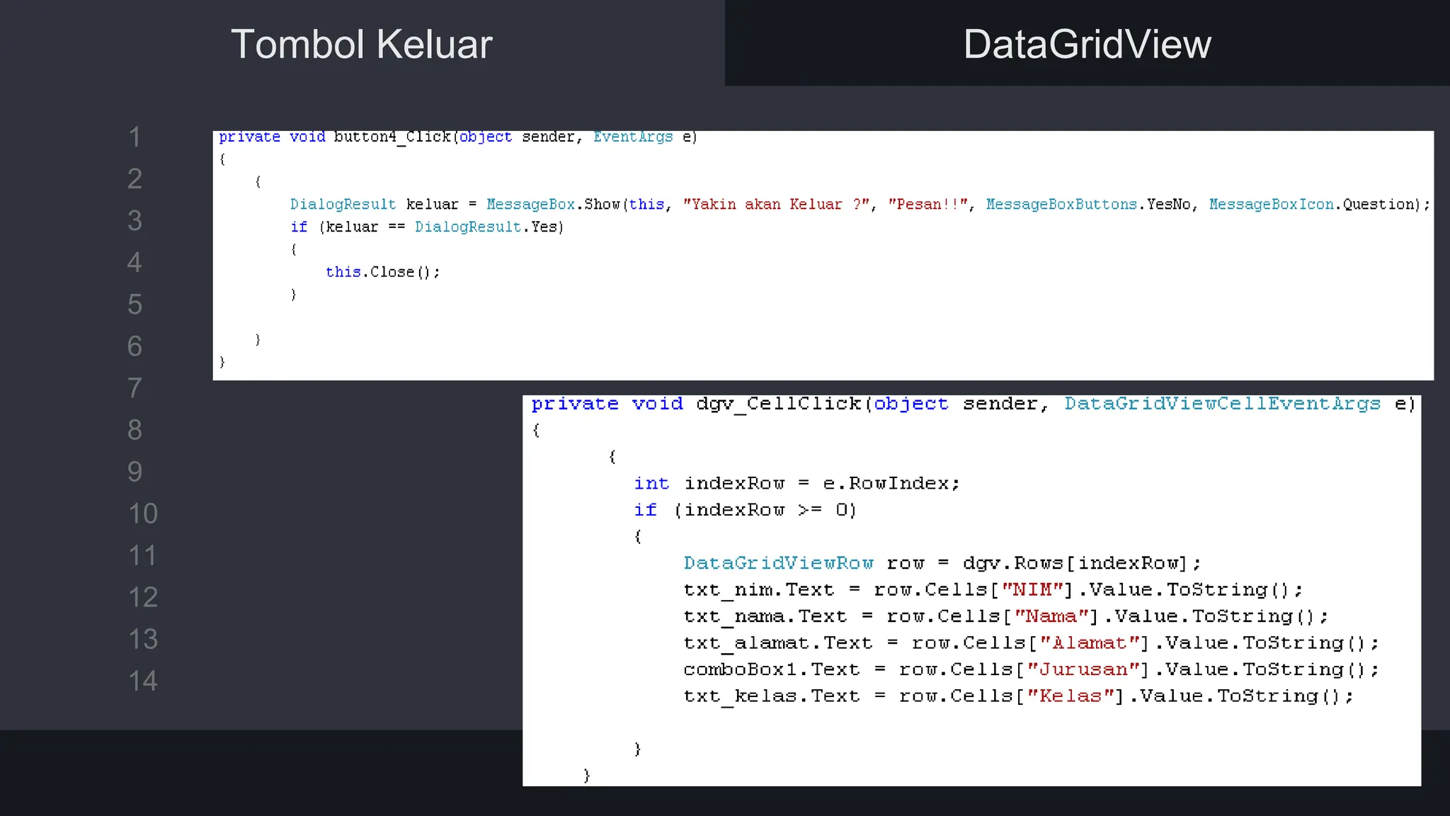Presentasi tentang pemograman yang berisikan tentang koding | PPTX