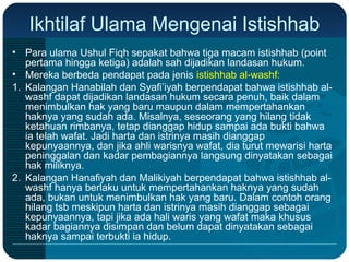 istihsan, istishhab, mashlahah mursalah | PPS