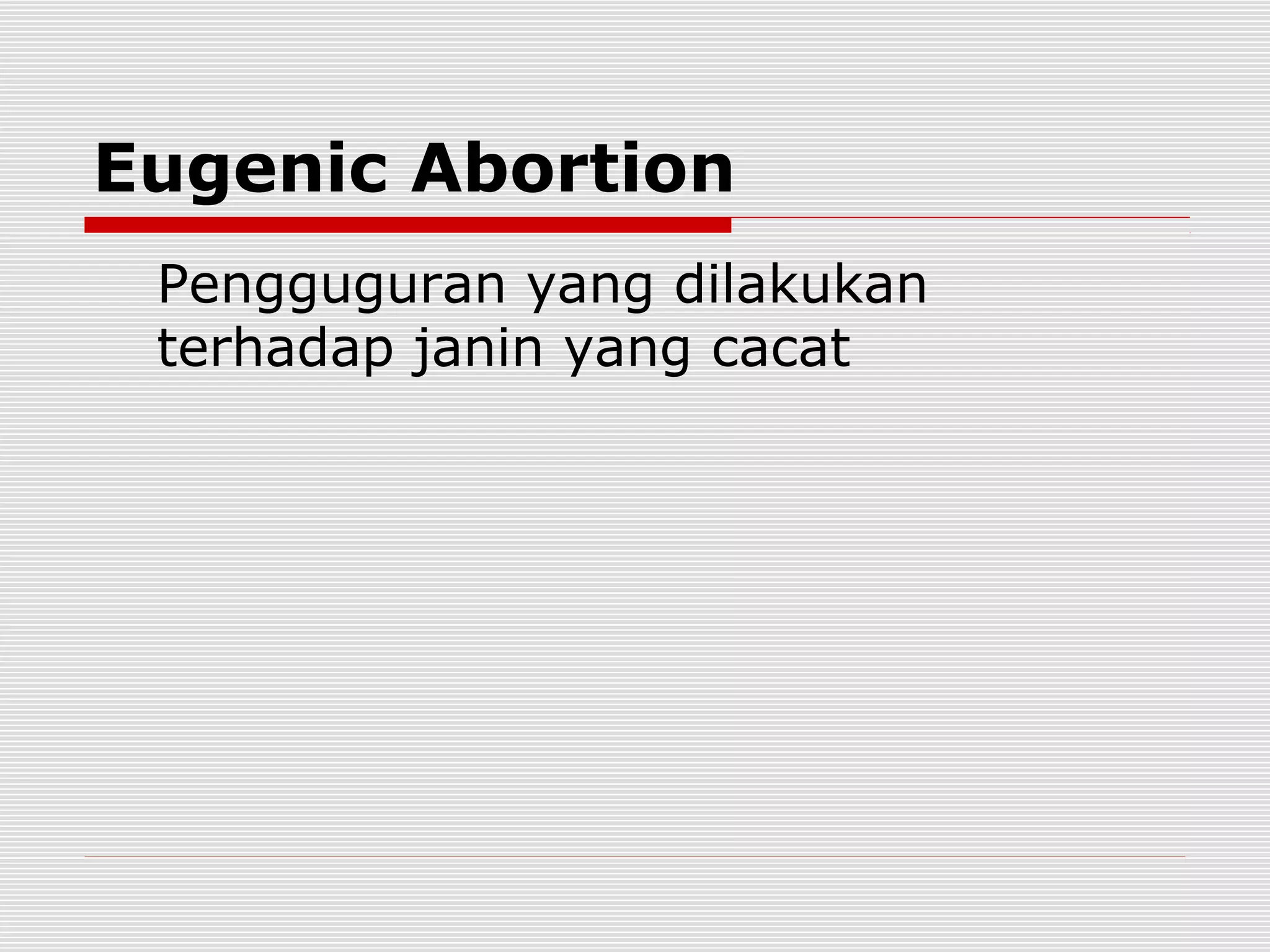 Presentasi aborsi | PPT
