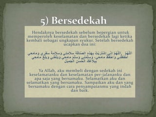 Presentasi Adab Bepergian | PPTX