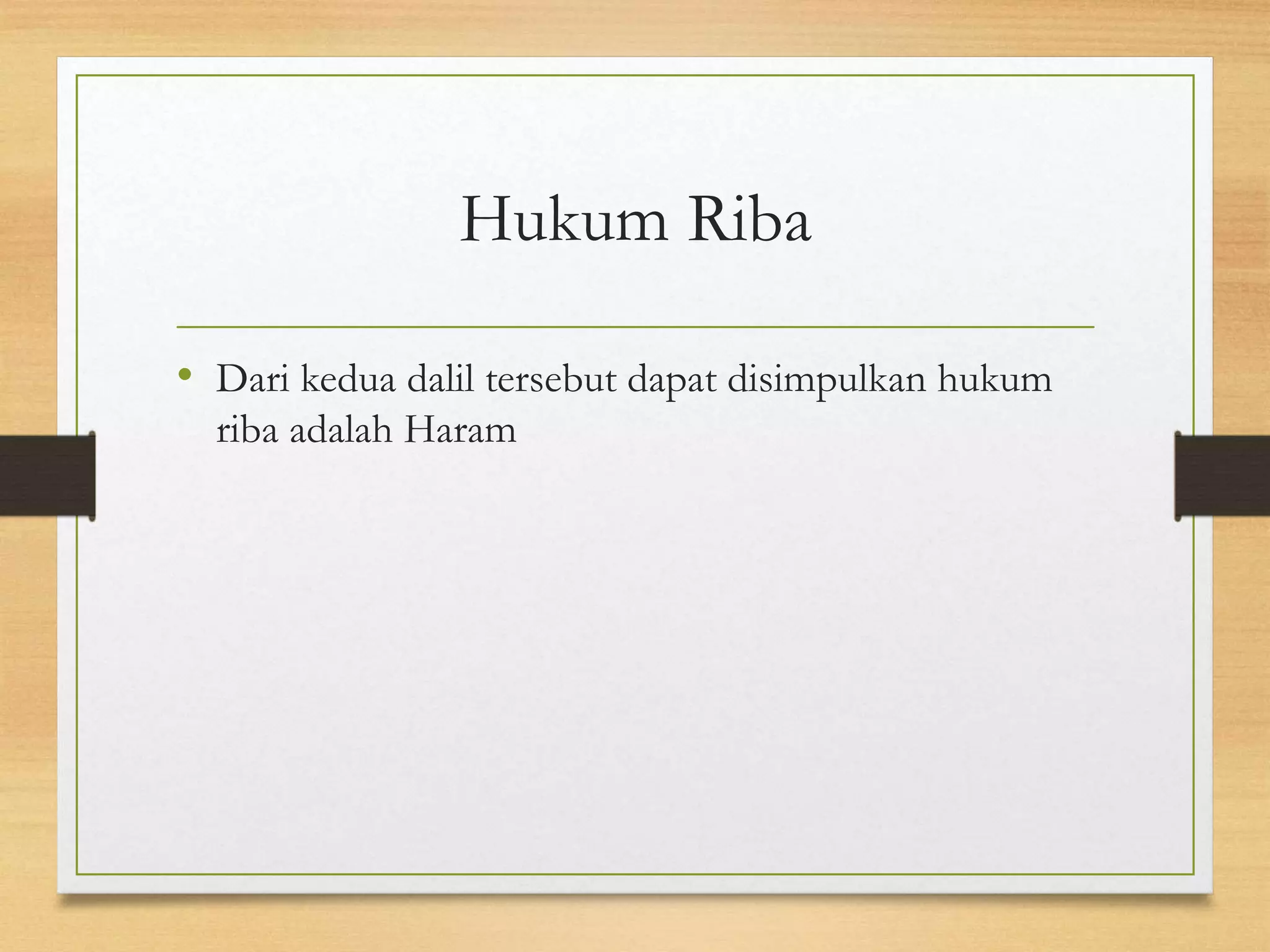 Presentasi Agama - RIBA | PPTX