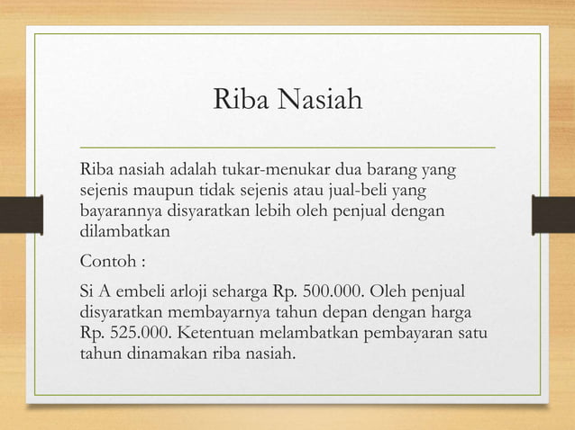 Presentasi Agama - RIBA | PPTX