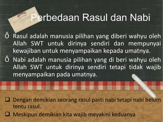 Ian Kepada Rasul-Rasul Allah | PPTX