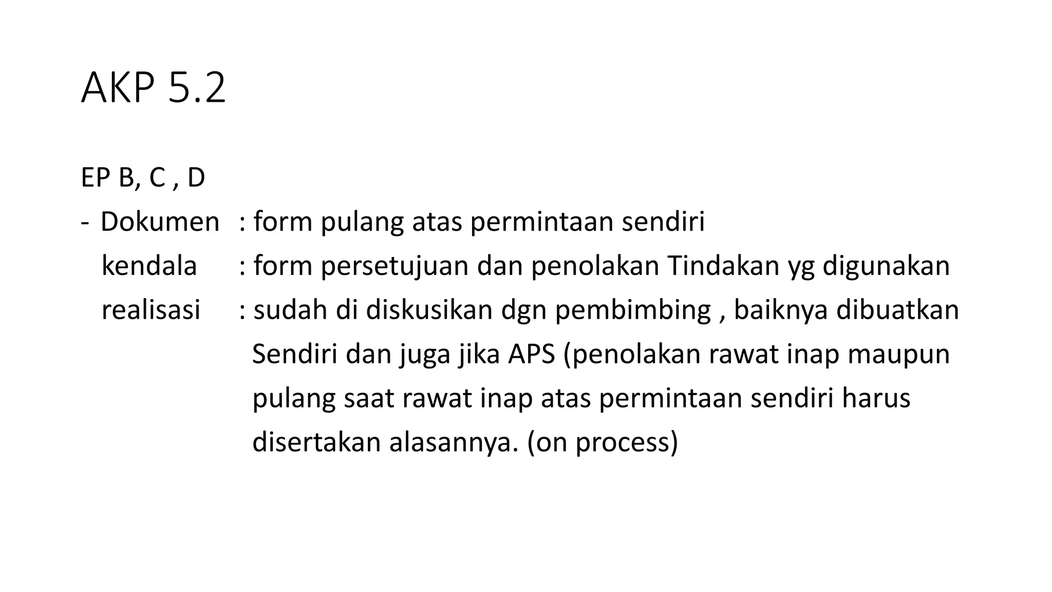 presentasi pokja AKP akreditasi rumah sakit | PPTX