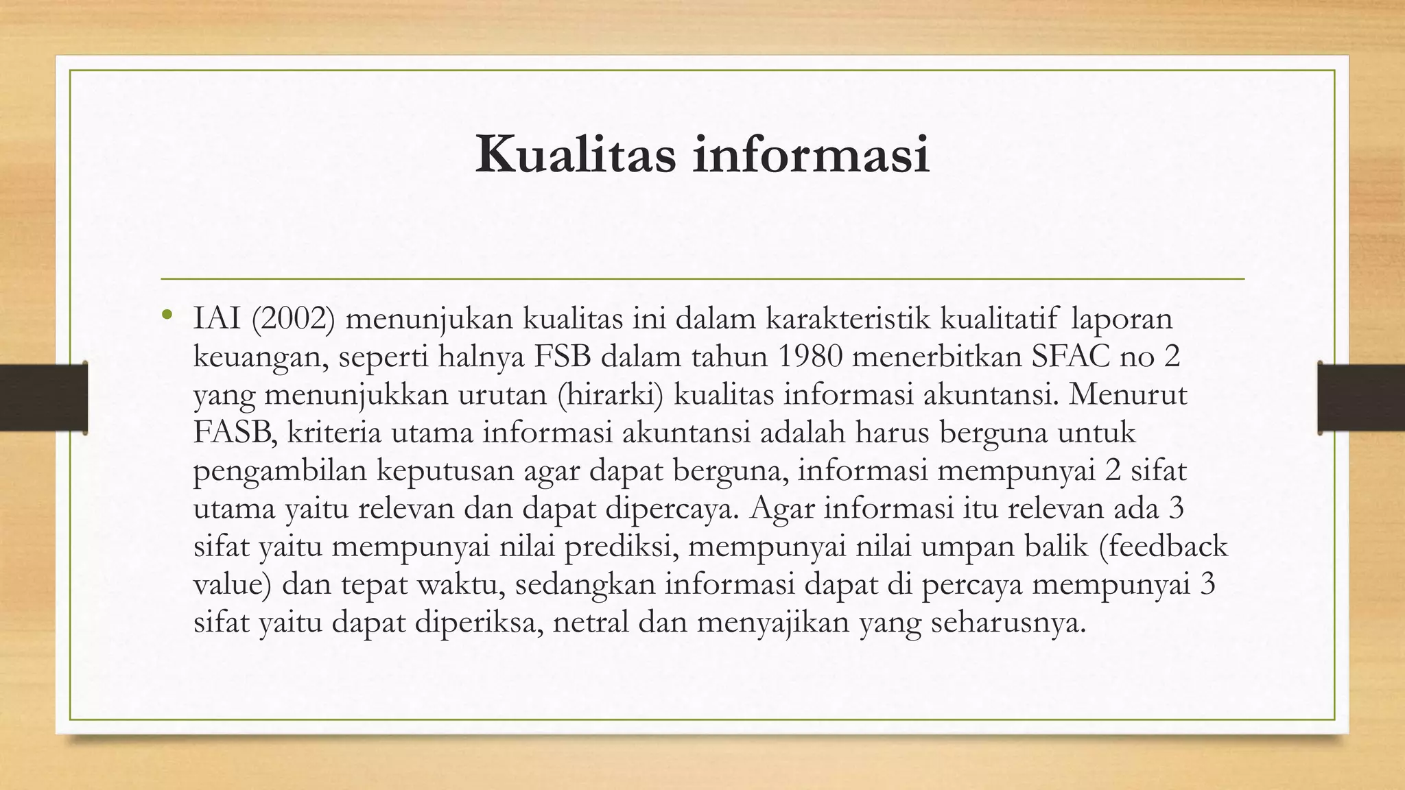 Presentasi akuntansi keuangan | PPTX