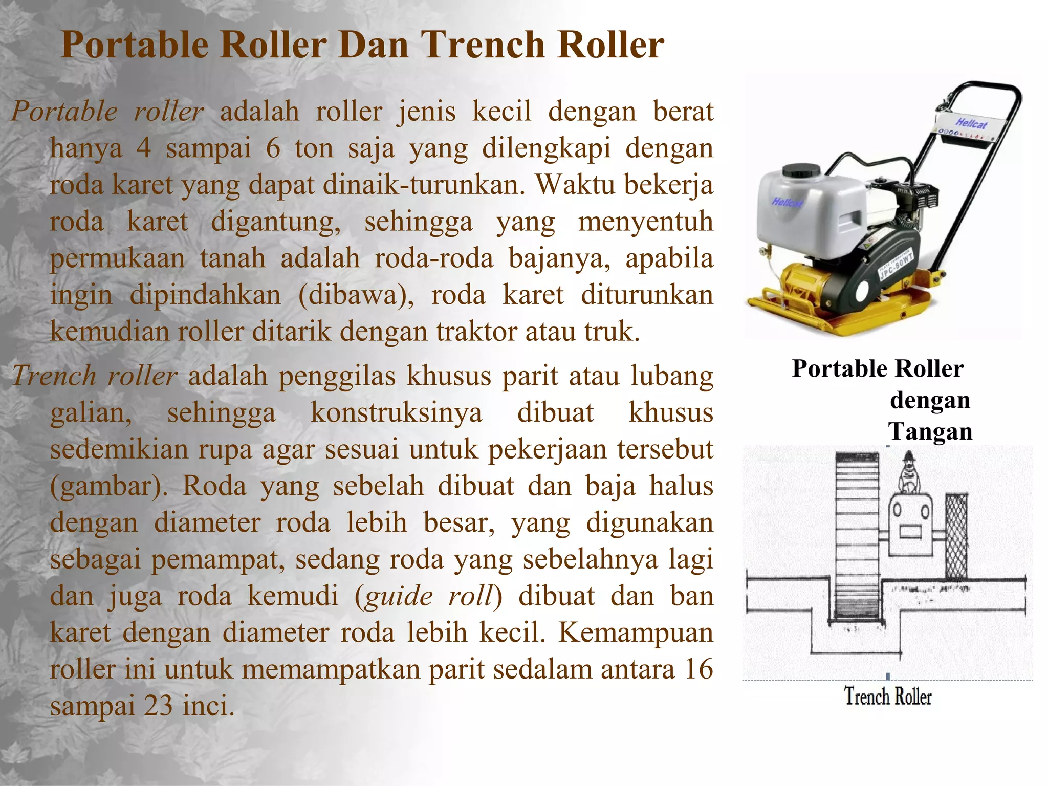Presentasi alat pemadat_Metode Konstruksi_kelompok2_UNS_2014 | PPT