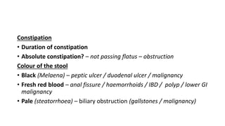 Presentasi anamnese gastrointestinal unpri skill lab | PPTX | Digestive ...