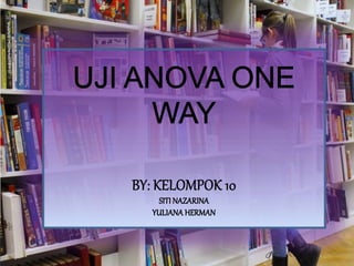 PPT UJI ONE WAY ANOVA | PPTX