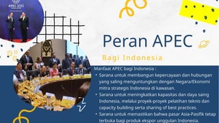 Presentasi organisasi dunia/global ekonomi di asia PASIFIK APEC.pptx