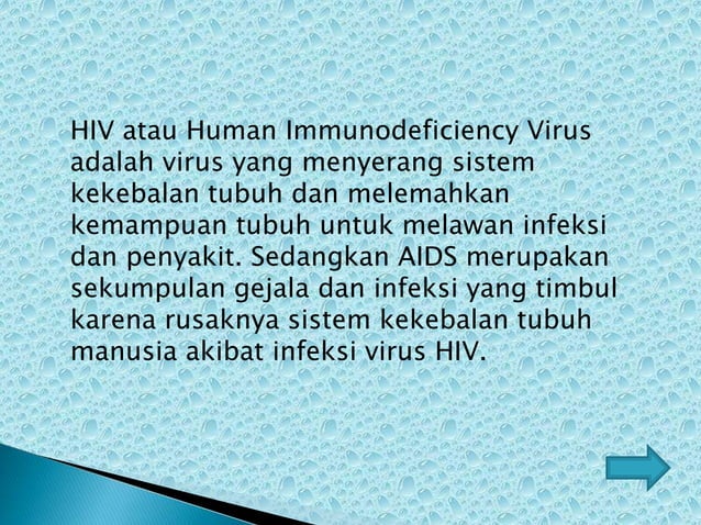 Pengertian HIV/AIDS | PPTX