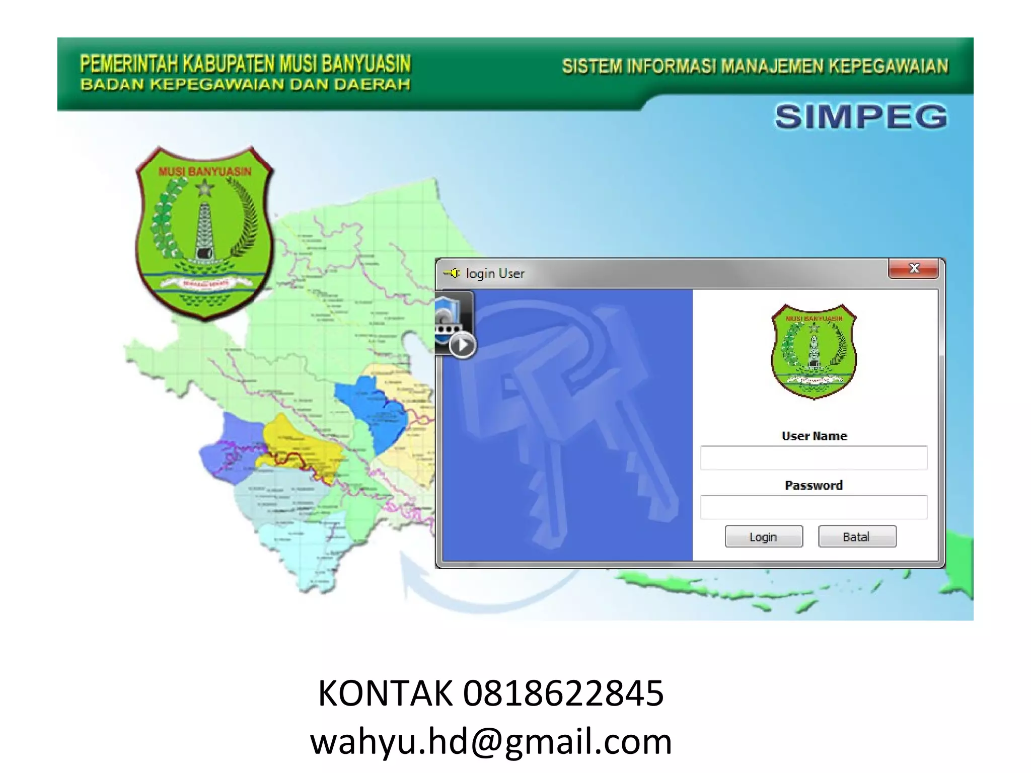 Presentasi aplikasi simpeg | PPS