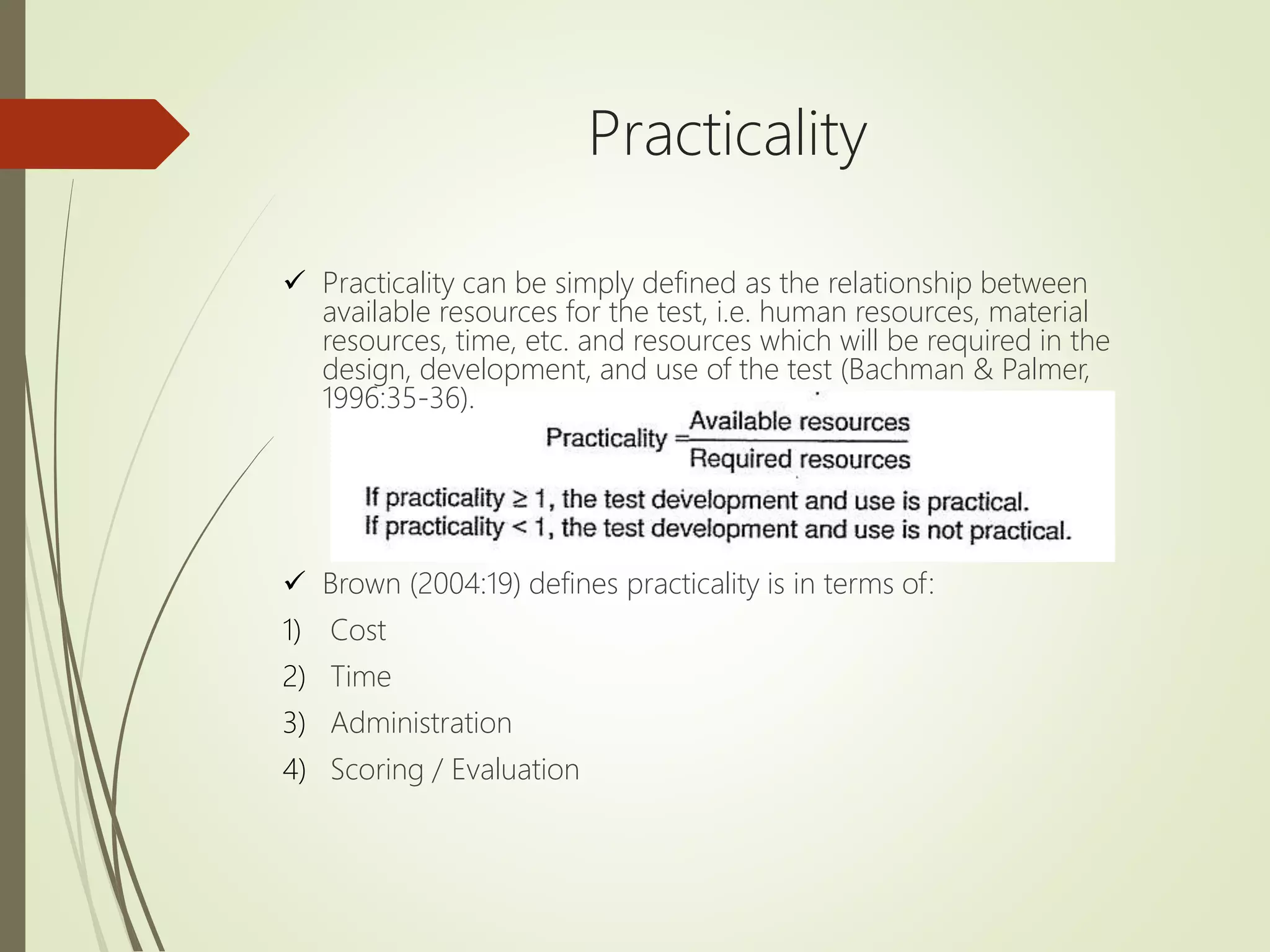 Principles of Language Assessment | PPTX