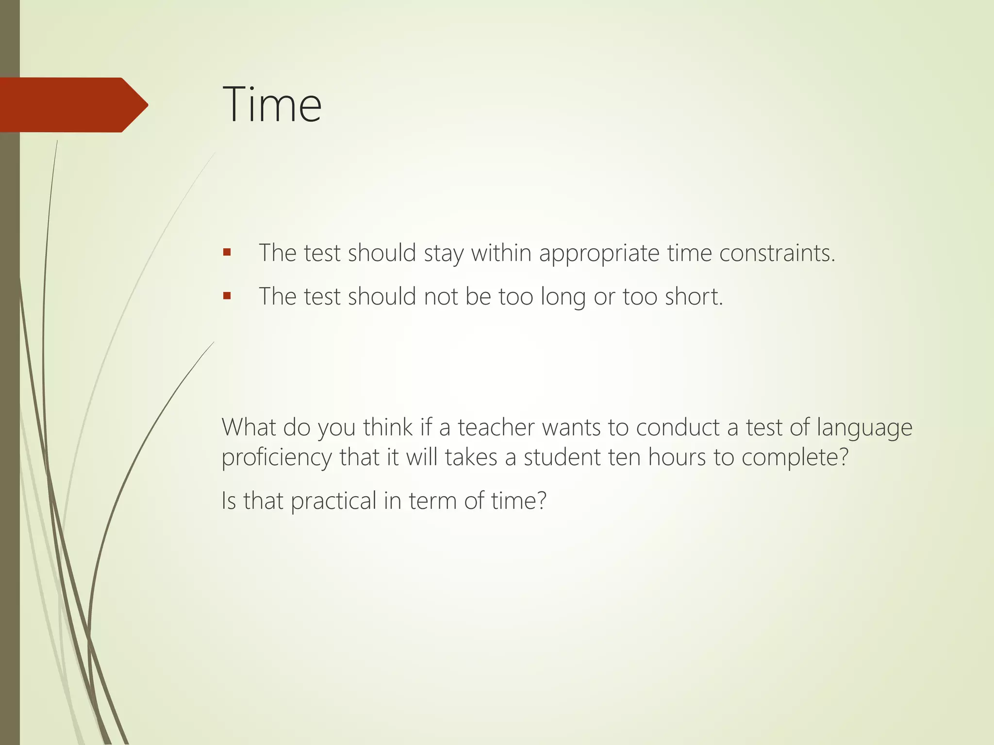 Principles of Language Assessment | PPTX