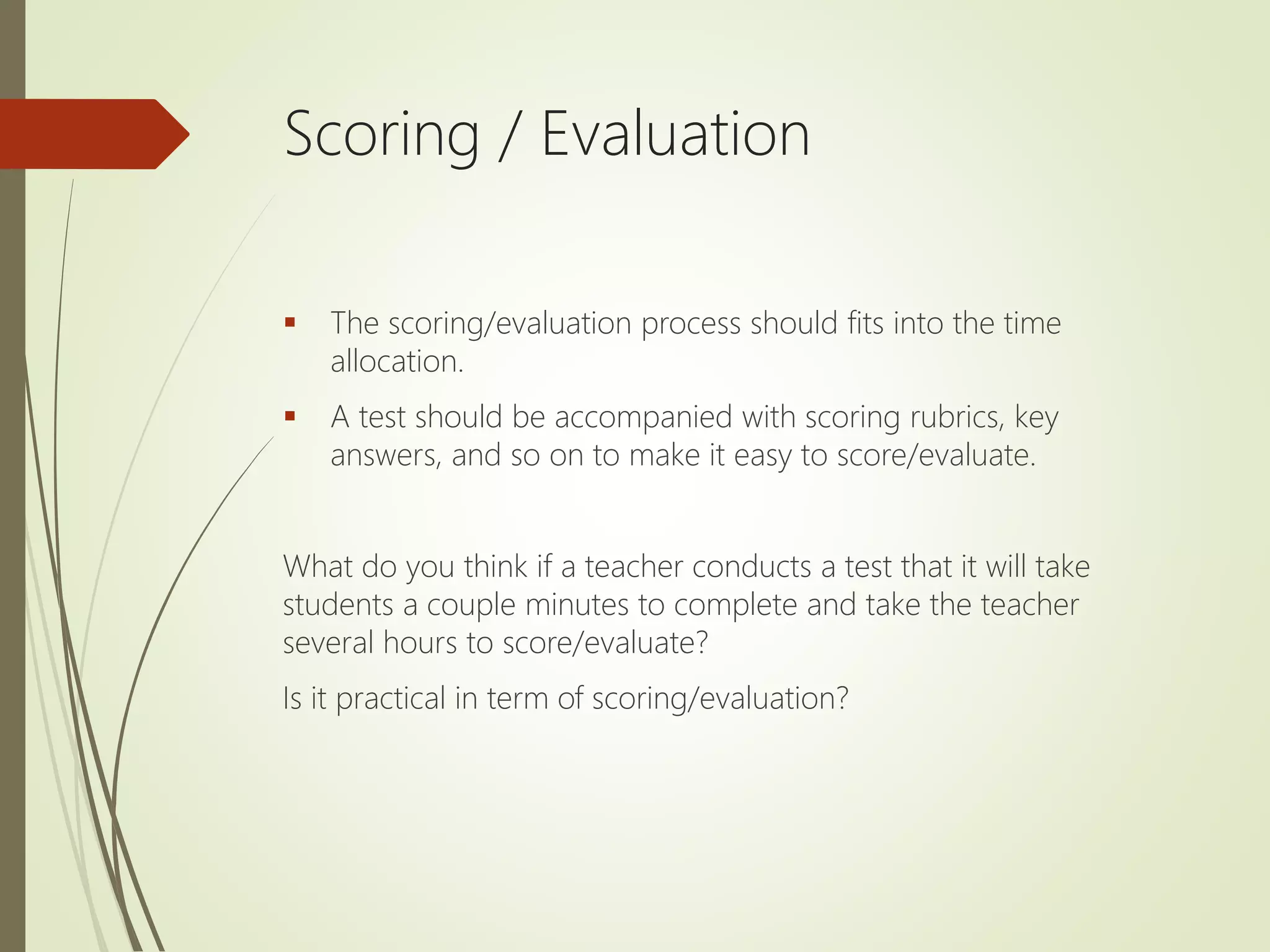 Principles of Language Assessment | PPTX