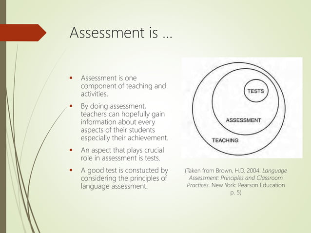 Principles of Language Assessment | PPTX | Standardized Testing ...