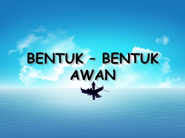 PRESENTASI AWAN untuk sekolah dasar .ppt