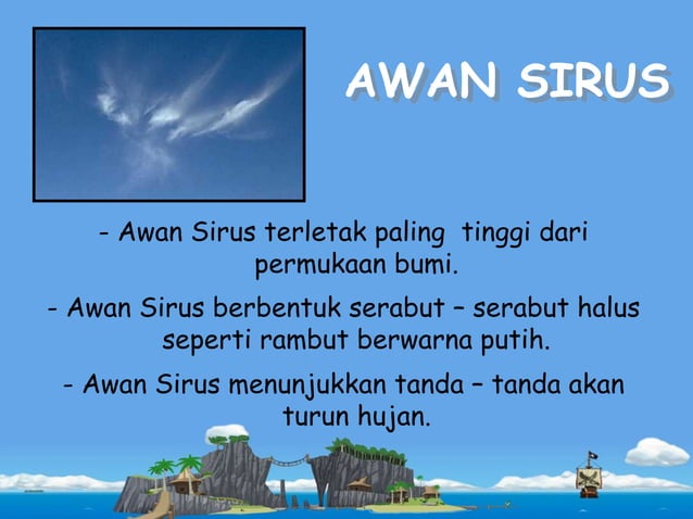 PRESENTASI AWAN untuk sekolah dasar .ppt