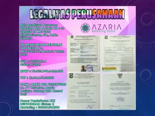 Presentasi Azaria Rangga | PPT