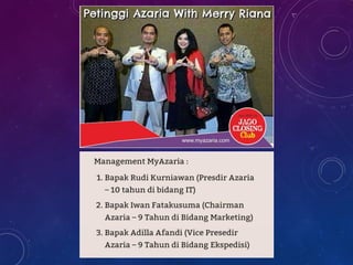 Presentasi Azaria Rangga | PPT