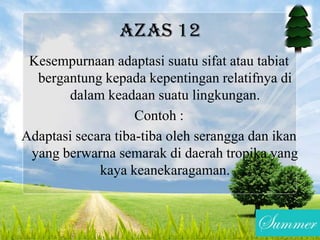 azas azas lingkungan hidup | PPTX