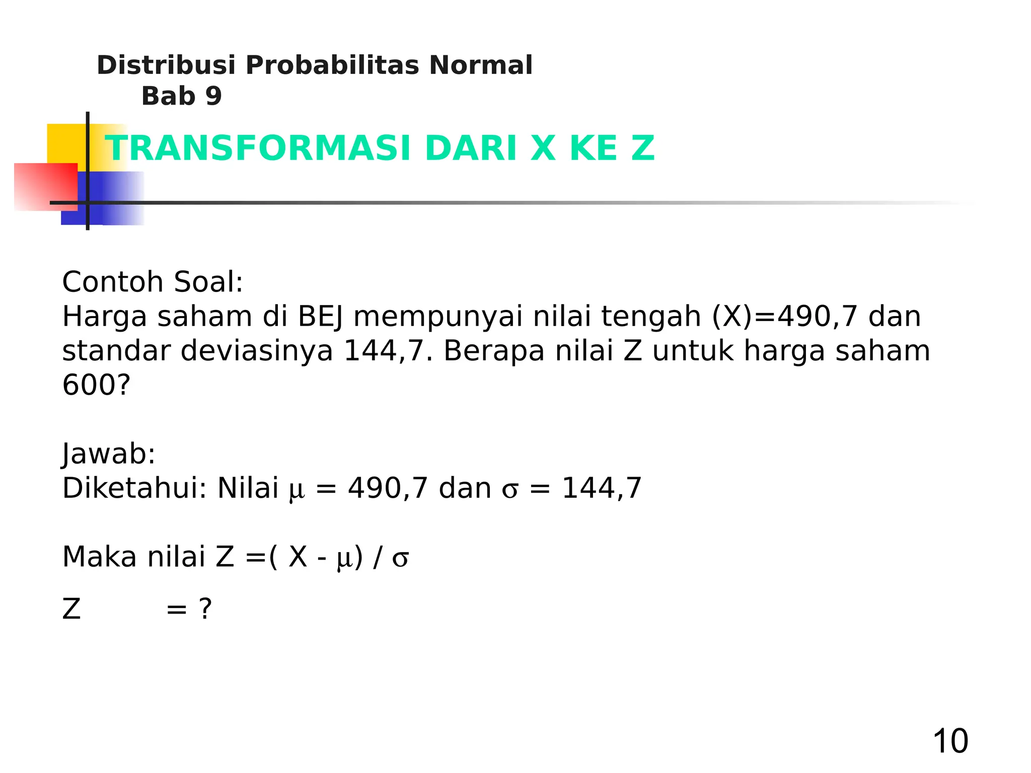 Statistika Presentasi Data Distribusi Normal | PDF
