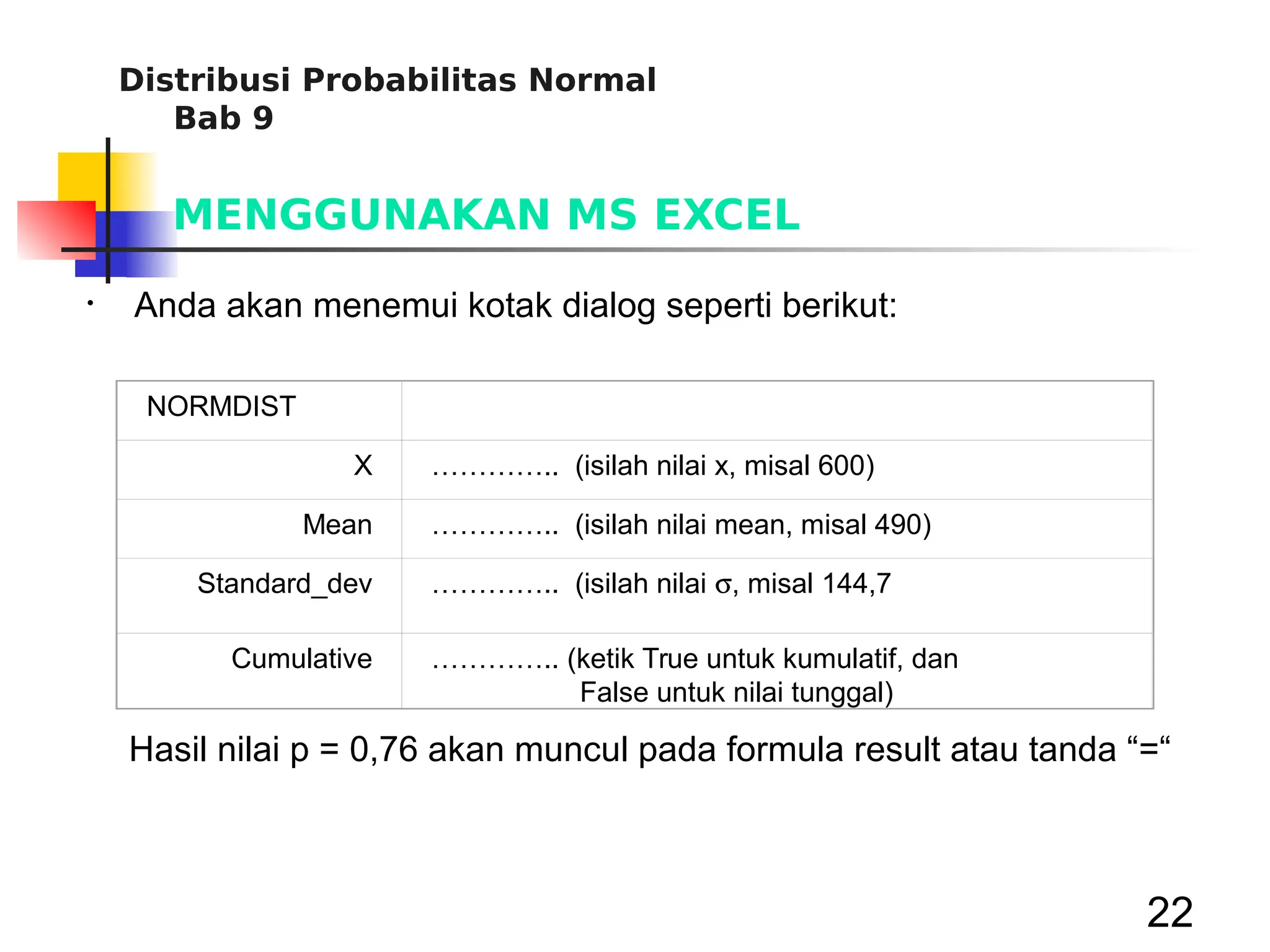 Statistika Presentasi Data Distribusi Normal | PDF