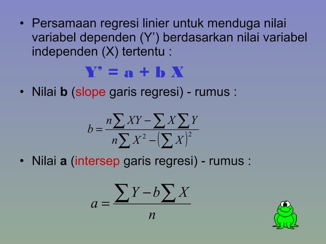 Presentasi bab 11 korelasi linear | PPT