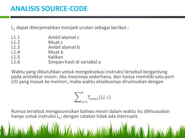 Estimating the run-time program (Real-time system) | PPT