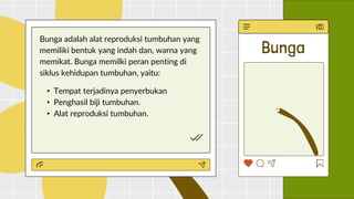 Presentasi Bagian-Bagian Tumbuhan IPAS Kelas 4 Hijau Coklat Neo Chat ...