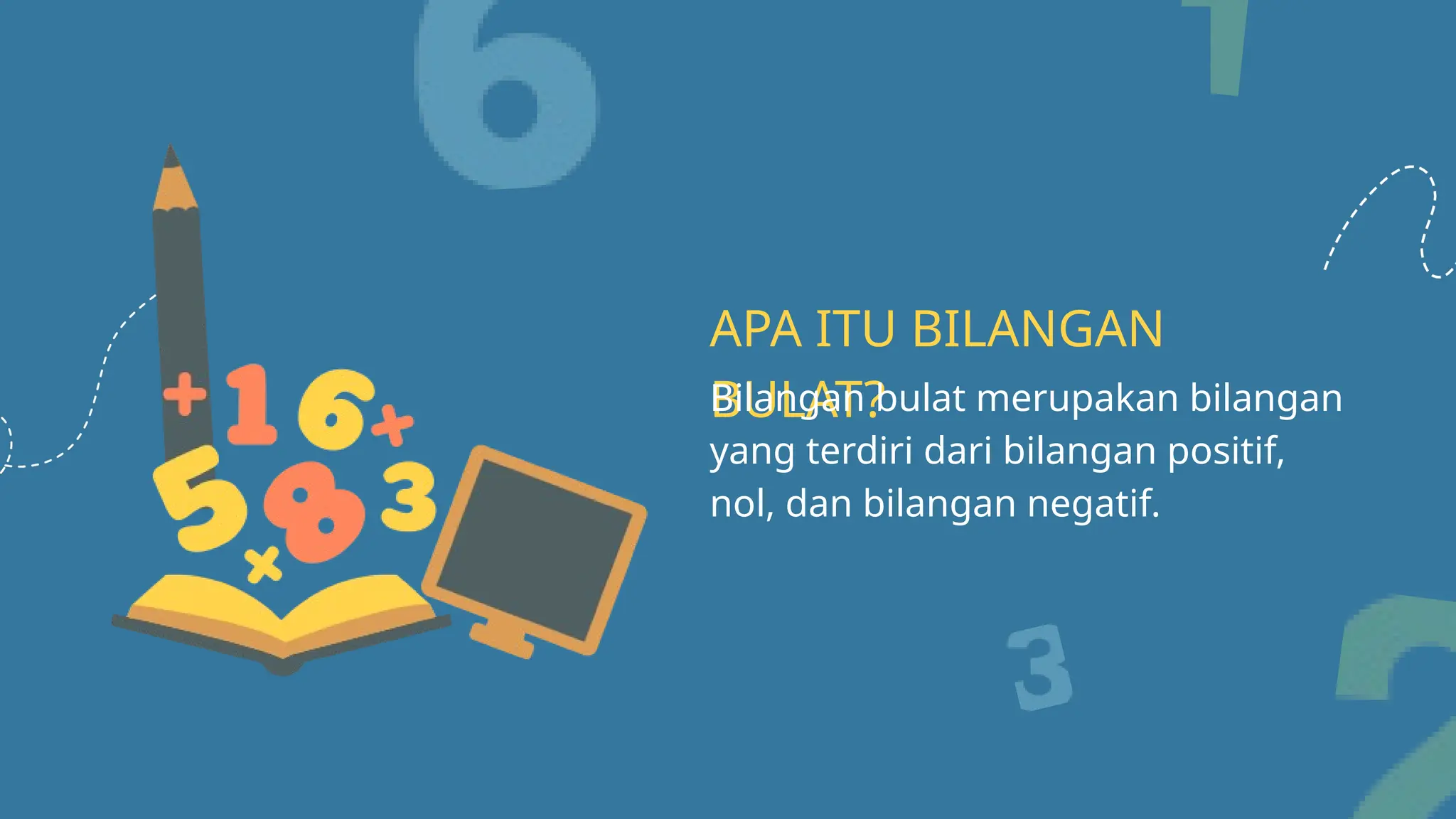 Presentasi Bahan Ajar Bilangan Bulat Ilustrasi Biru dan Kuning.pptx