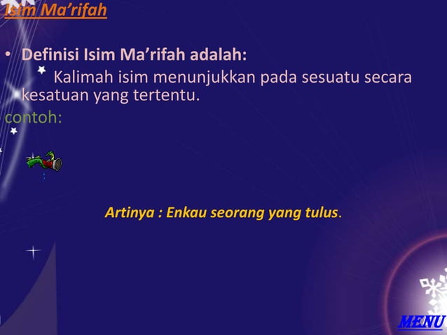 isim nakirah dan ma'rifah | PPTX