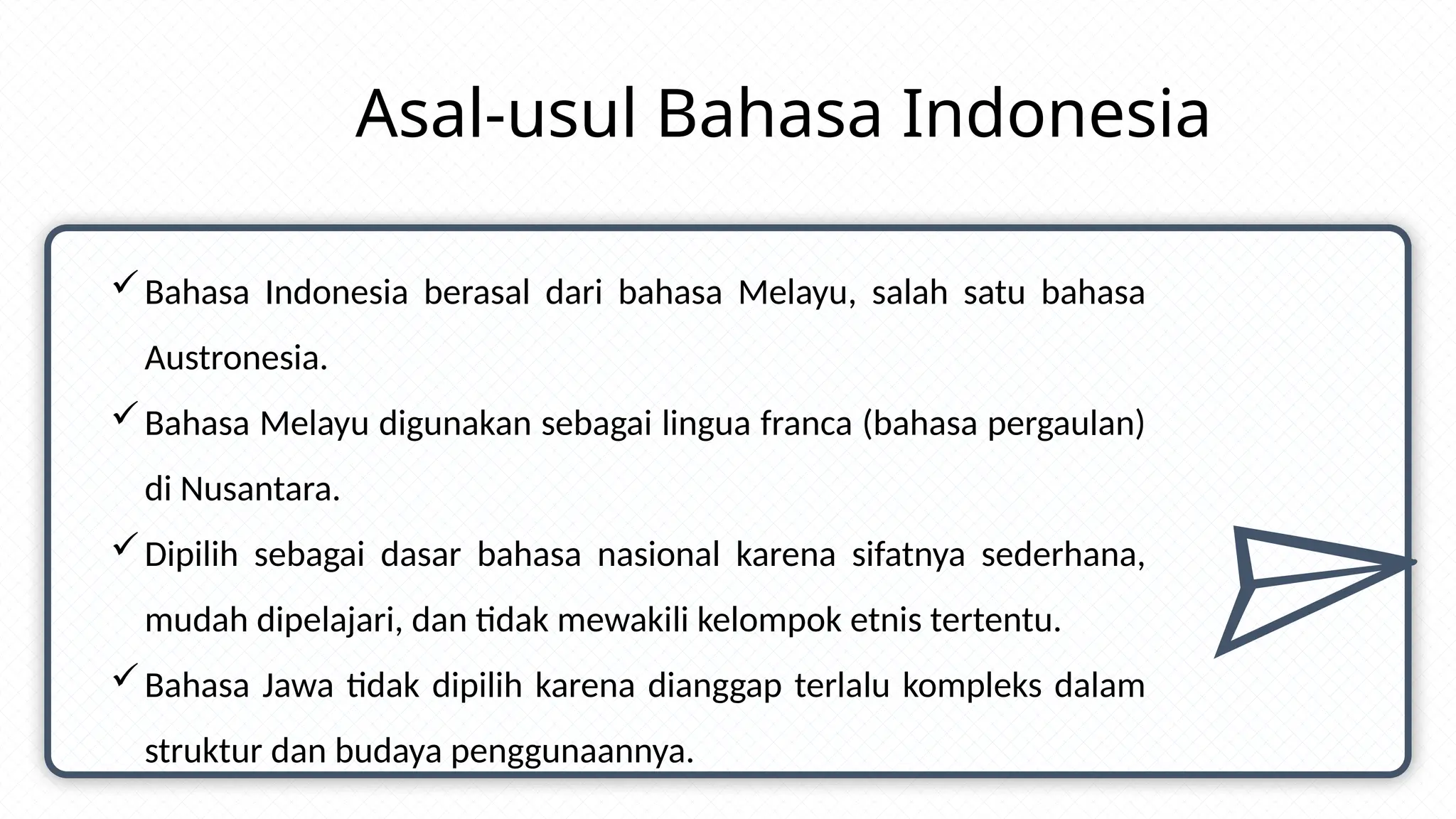 Pendidikan bahasa indonesia untuk sekolah dasar | PPTX