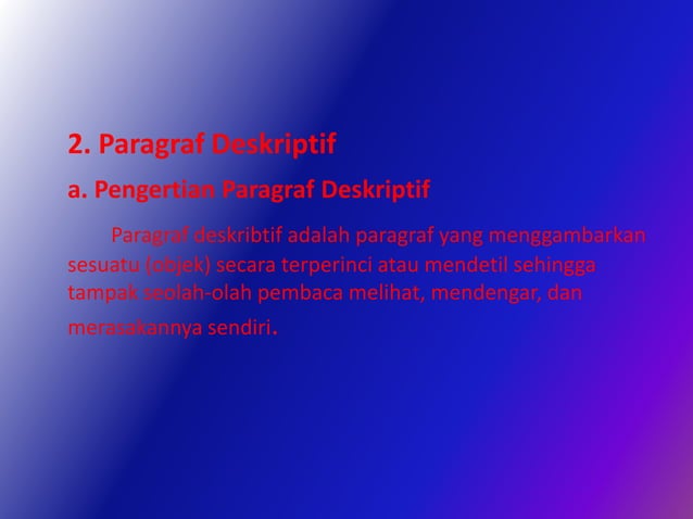 Bahasa Indonesia(Paragraf) | PPTX