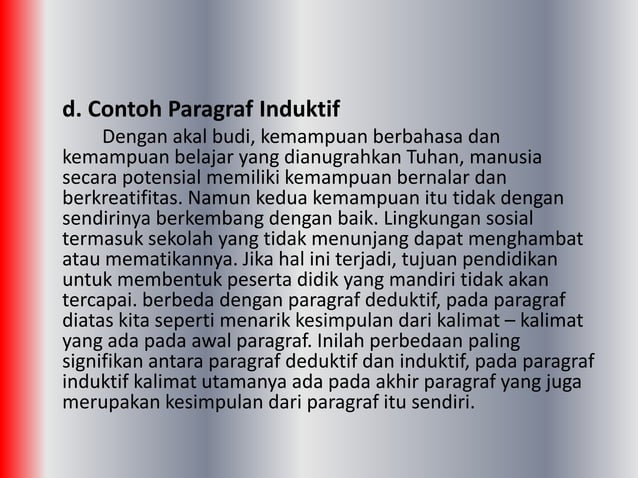 Bahasa Indonesia(Paragraf) | PPT