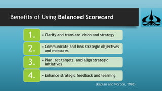 Balance Scorecard Presentation - Group 4 MM Trisakti 2018 | PPTX