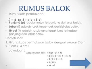 Presentasi balok | PPTX