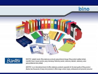 Bantex Product Introduction | PPT