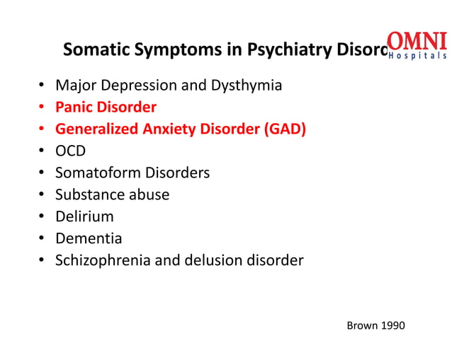 Diagnosis and Treatment of Psychosomatic Disorder (Educational Slides ...