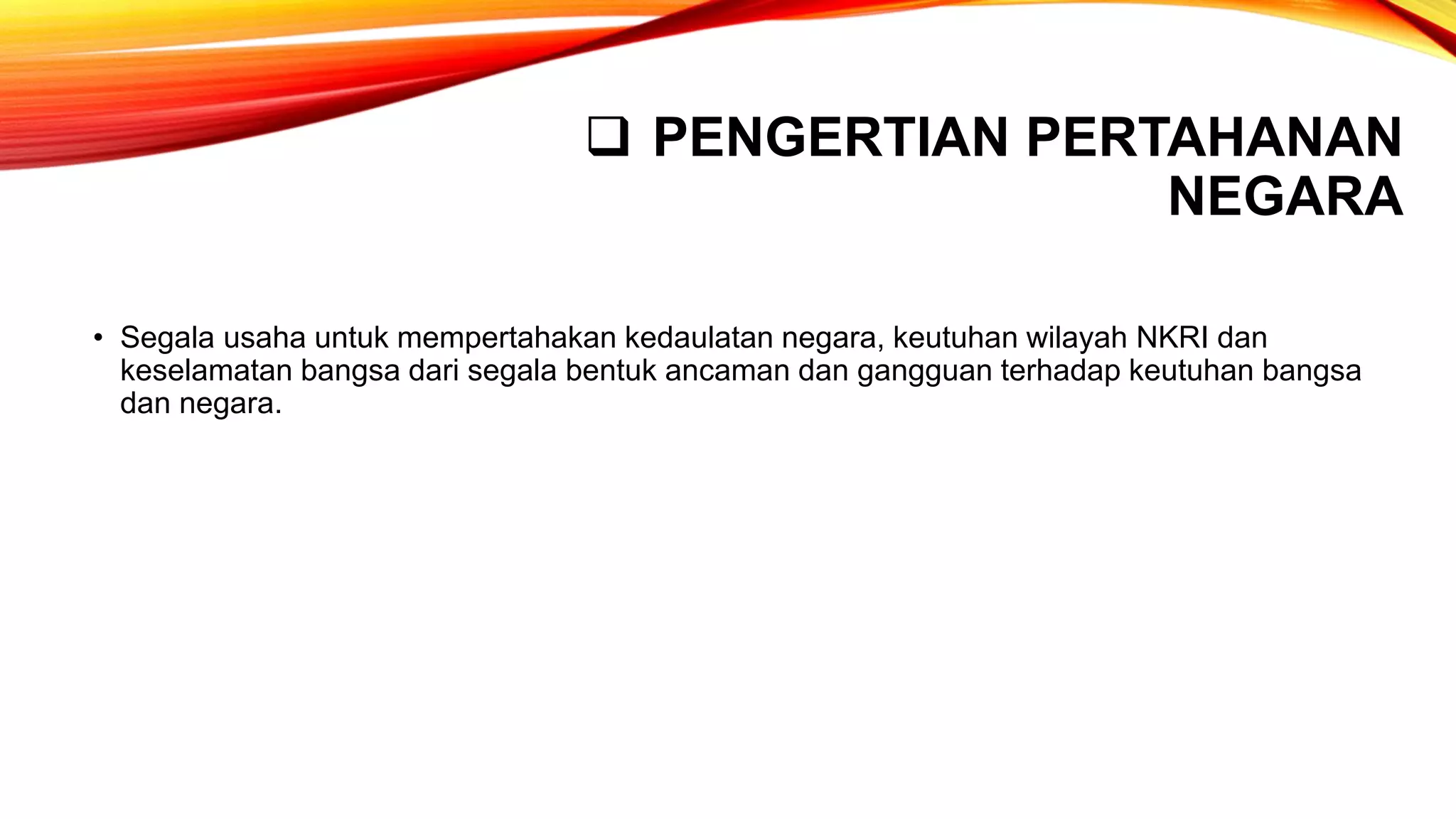 Peranan Rakyat dalam upaya Bela Negara | PPT | Free Download