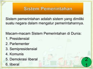 Bentuk dan Kedaulatan negara | PPTX