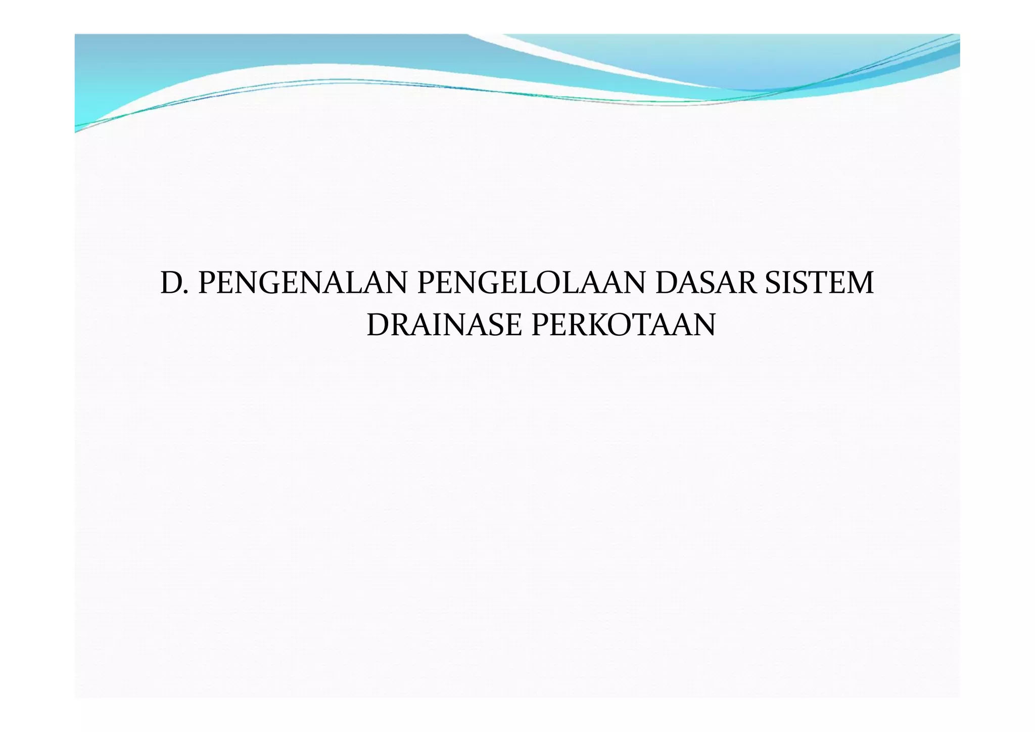 Drainase | PDF