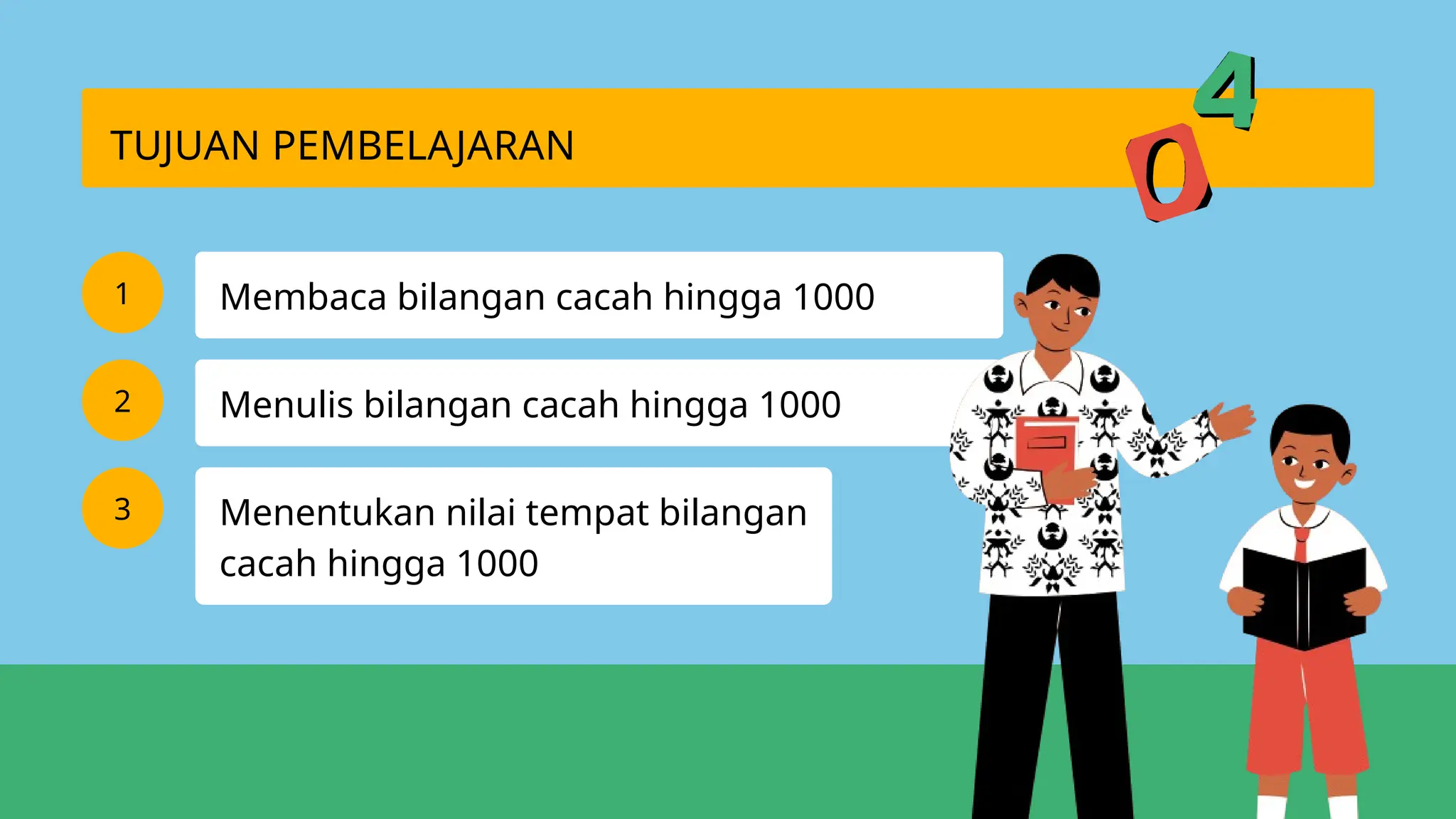 Presentasi Bilangan Cacah Desain Datar Biru Langit Kuning.pptx